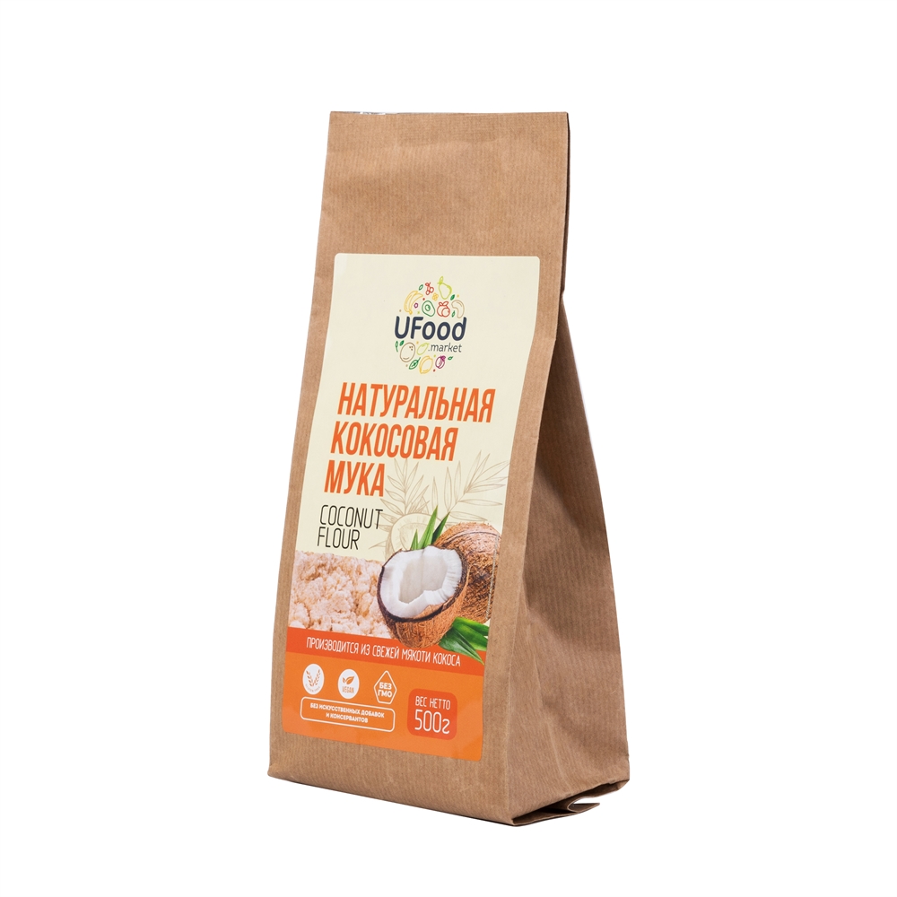 Кокосовая мука UFOOD.MARKET, 500 г.